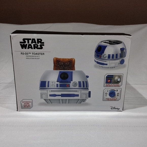 Star Wars | Kitchen | Star Wars R2d2 Toaster Active Sound Lights Nwt ...